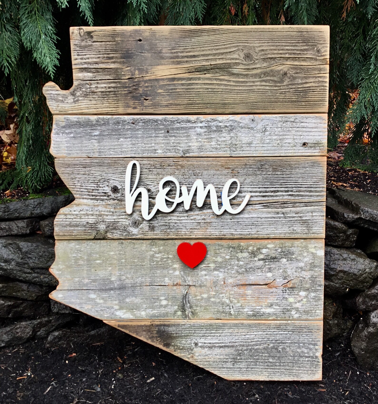 ANY STATE, FREE Shipping, Arizona Wood Sign, Arizona Gifts, Wooden ...