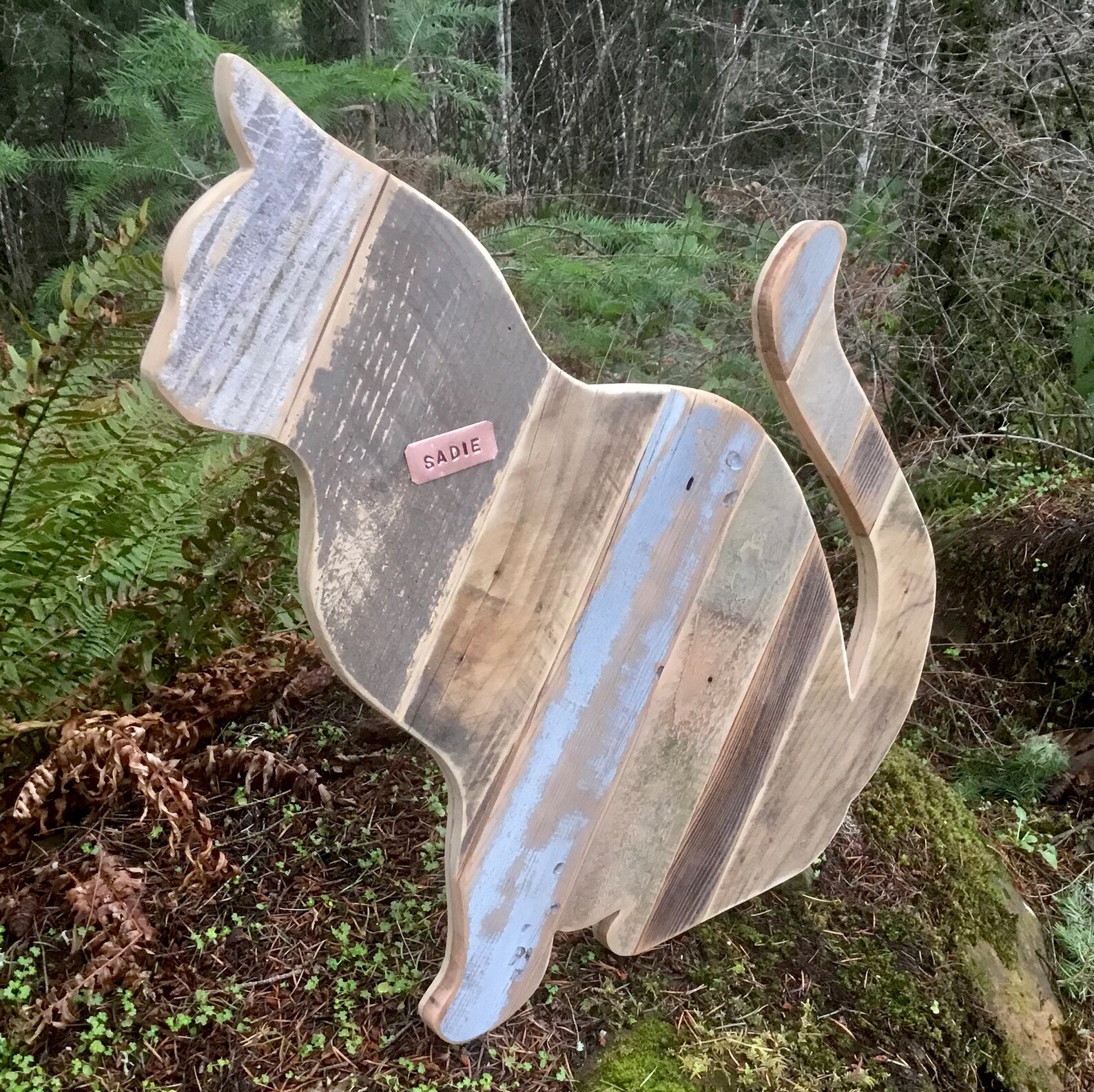 Cat Gifts Wood Cat Cutout Cat Wood Wall Art Cat Lover - Etsy