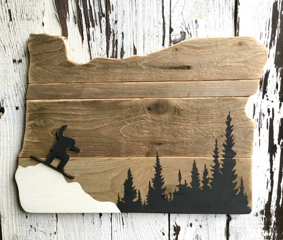 SKI/SNOWBOARD, FREE Shipping, Snowboard Sign, Snowboarding Gifts, Gifts ...