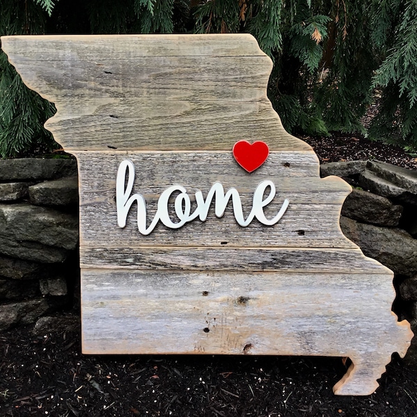 Missouri State Sign - Etsy