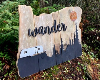 Vintage Oregon Sign - Etsy