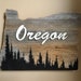 FREE SHIPPING, Lighted Oregon Decor, Oregon Wall Art, Oregon Sign ...