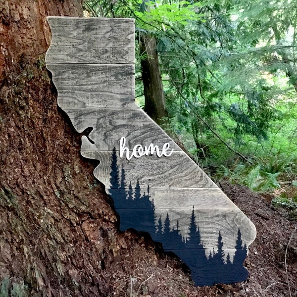 Wood California - Etsy
