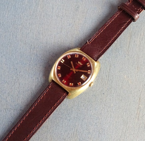 Very Rare Vintage Swiss Made Automatic Watch Royce,Go… - Gem