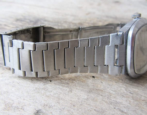 Russian Men's watch Poljot-17 jewels Silver color wat… - Gem