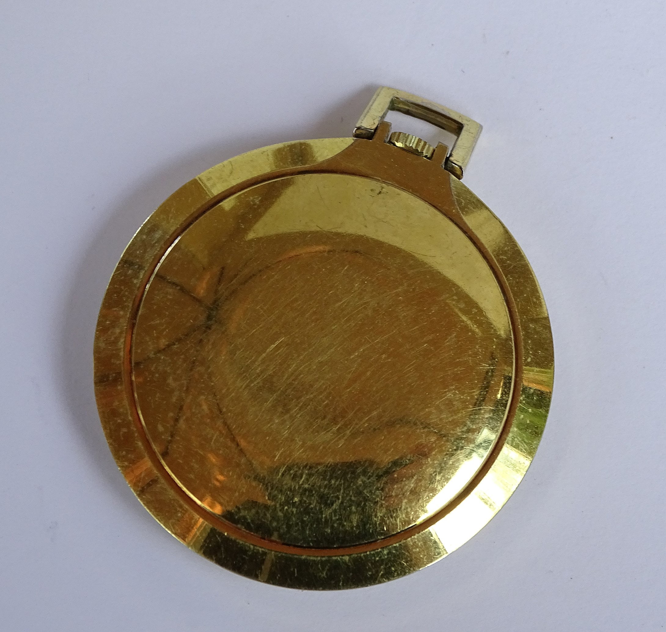 Vintage Men's Pocket Watch Centaur-17rubis , Gold Plated,ultra Thin ...