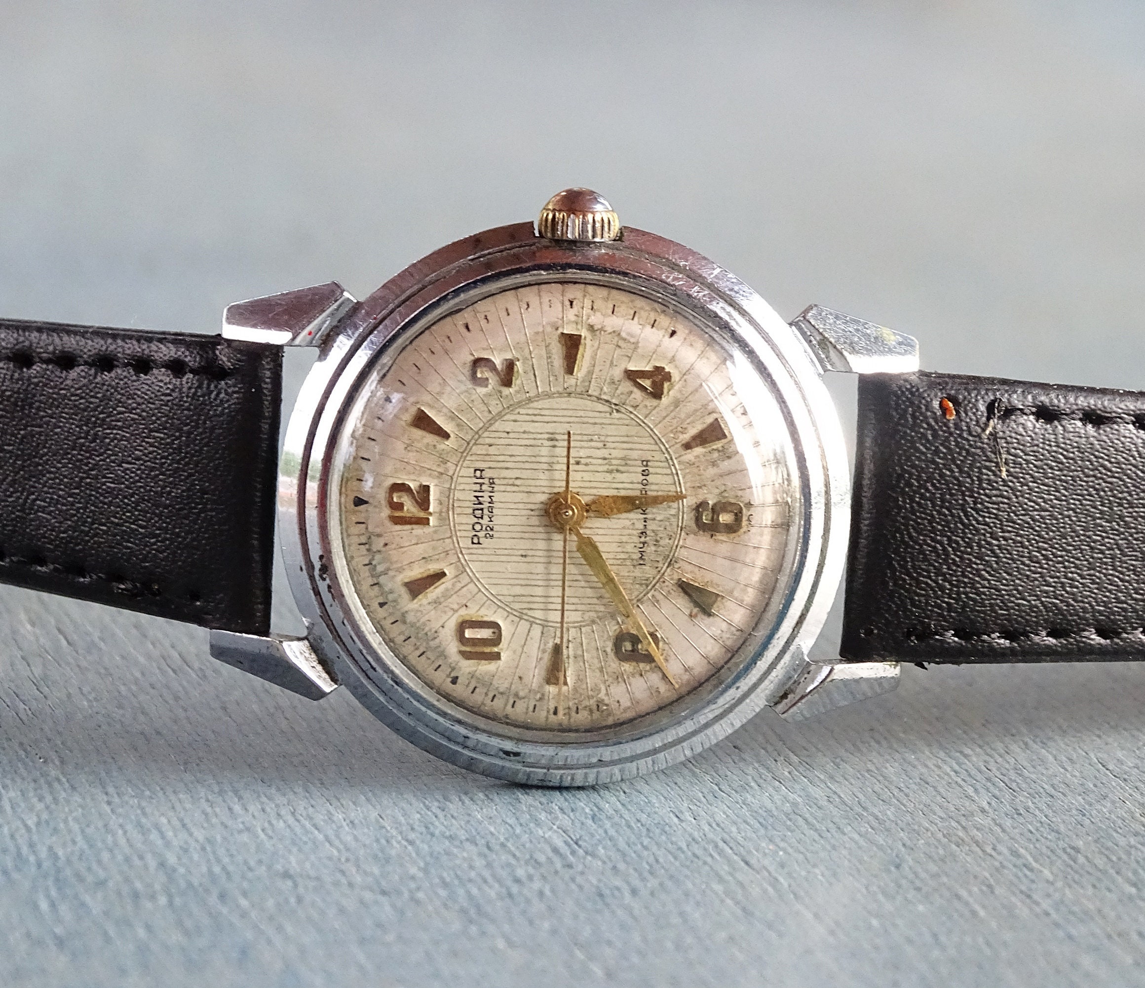 Very Rare Vintage Watch Rodina-22 Jewels,first Automatic Watch,men's ...