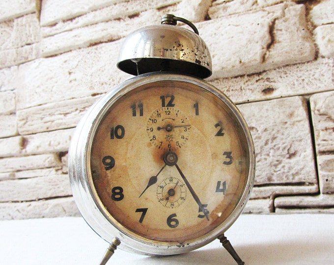 Antique German Alarm Clock Junghans Vintage Alarm Clock - Etsy