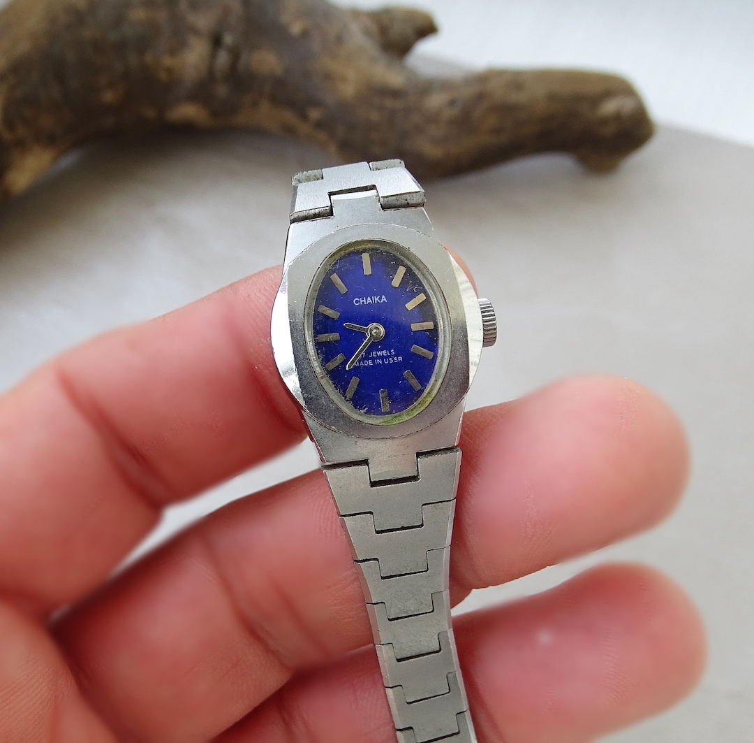 Vintage Ladie's Watch Chaika-17jewels, Antique Women's Watch,mechanical ...