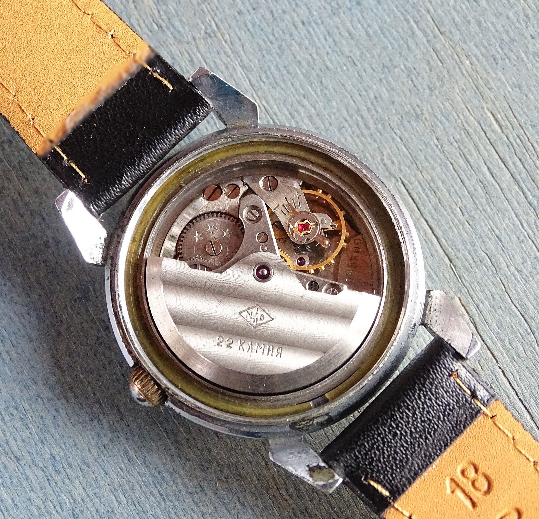 Very Rare Vintage Watch Rodina-22 Jewels,first Automatic Watch,men's ...