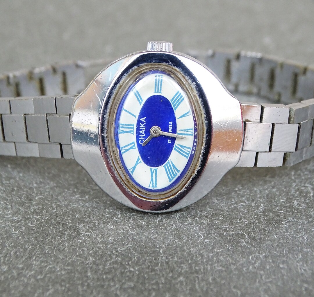 Rare Vintage Ladie's Watch Chaika-17jewels, Women's Wristwatch Watch ...