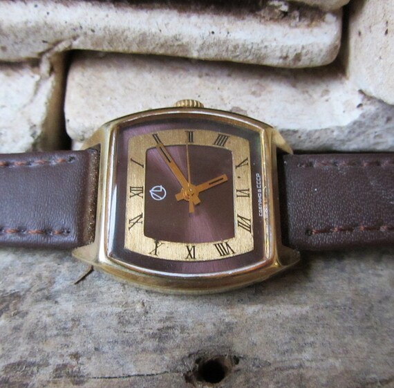 Russian Vintage Ladie's watch Luch,Goldplated women's… - Gem