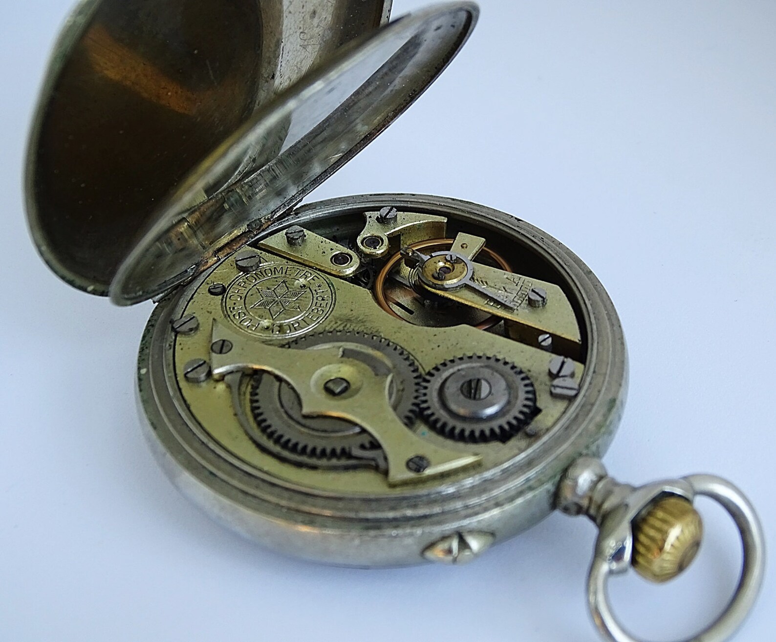 Rare poche en Suisse montre Cortebert poste Chronometre montre | Etsy ...