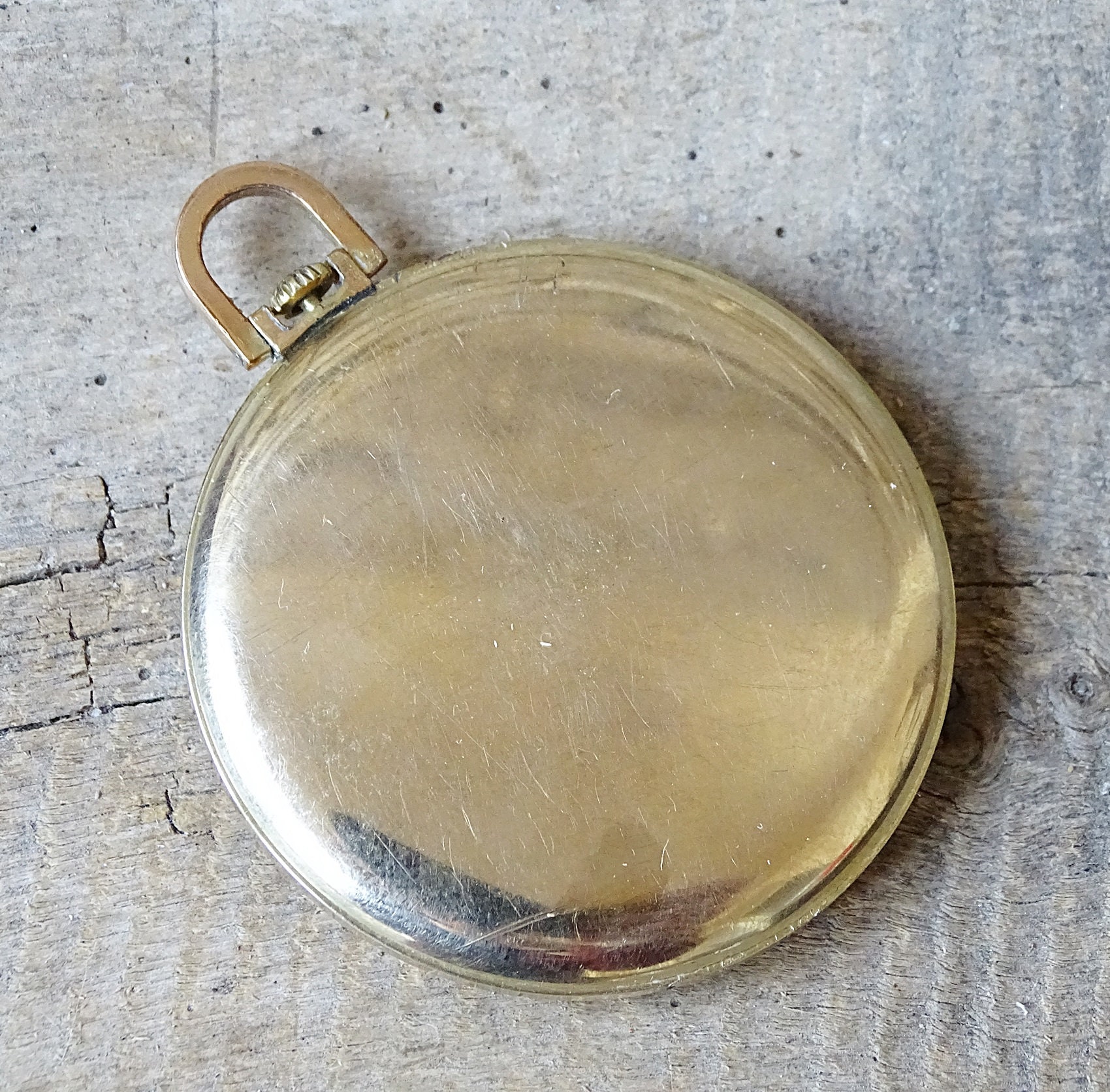 Rare Swiss Made Pocket Watch Omega-1949 Gold Plated Working Antique ...