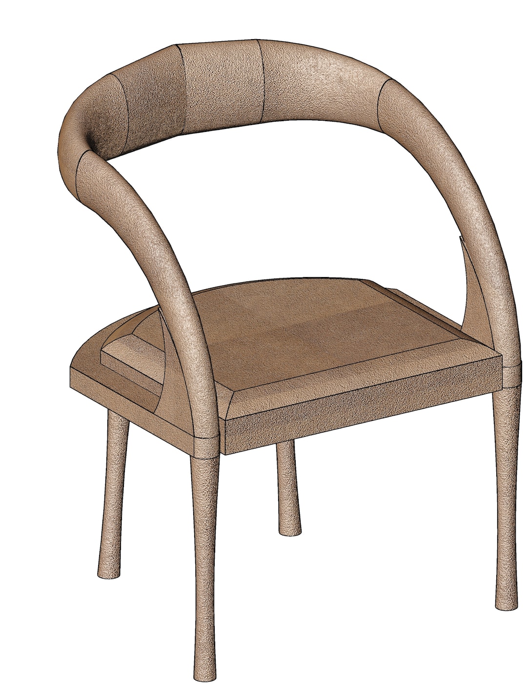 Leather Chair - Revit Family File - Etsy
