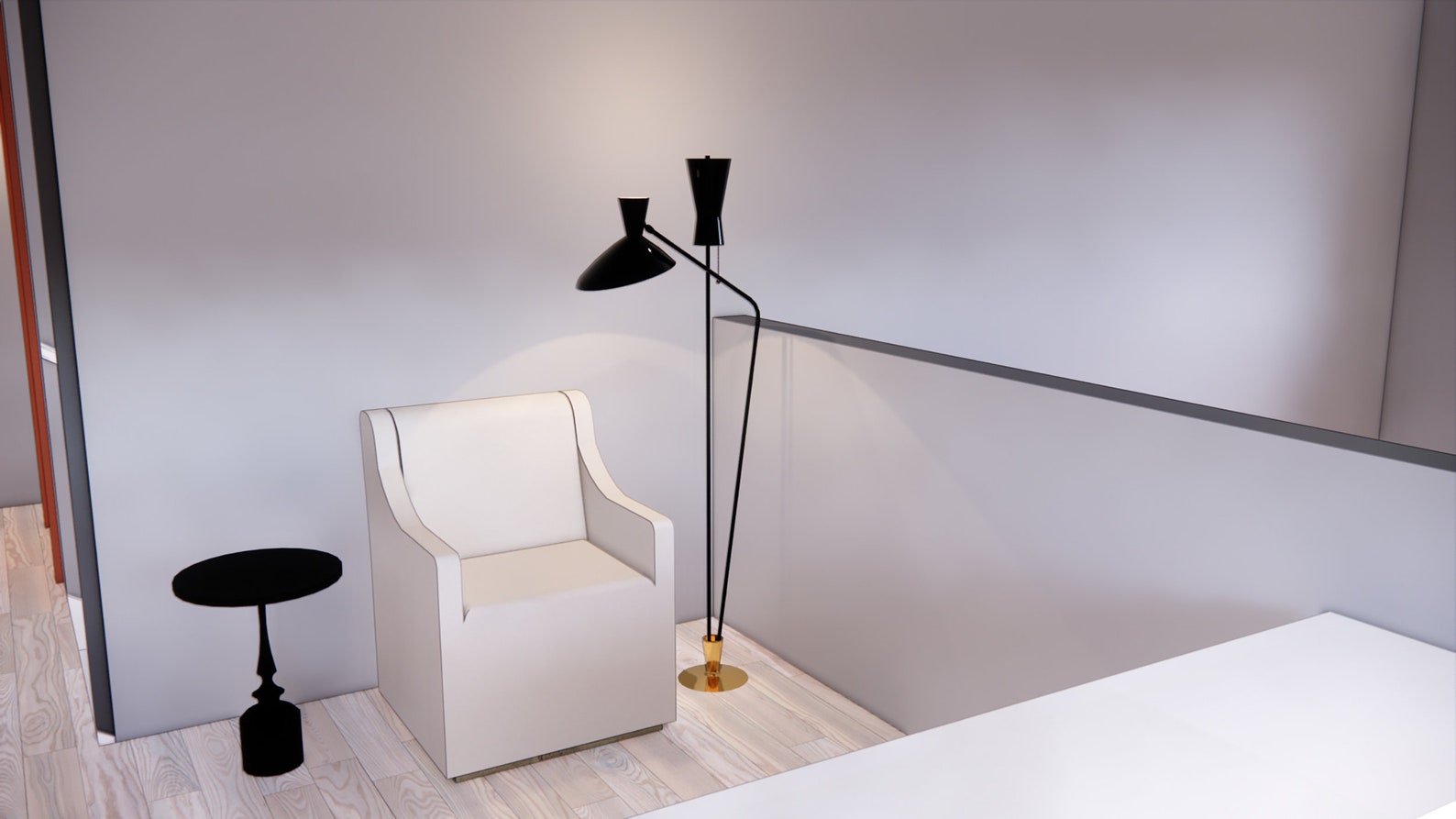Dual Function Floor Lamp - Revit Family File - Etsy