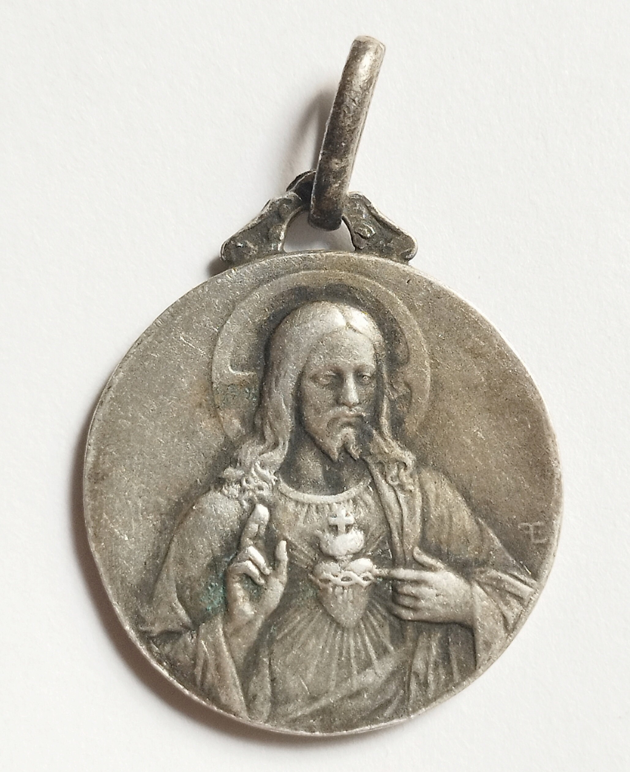 Gorgeous Old Scapular Religious Medal - Etsy
