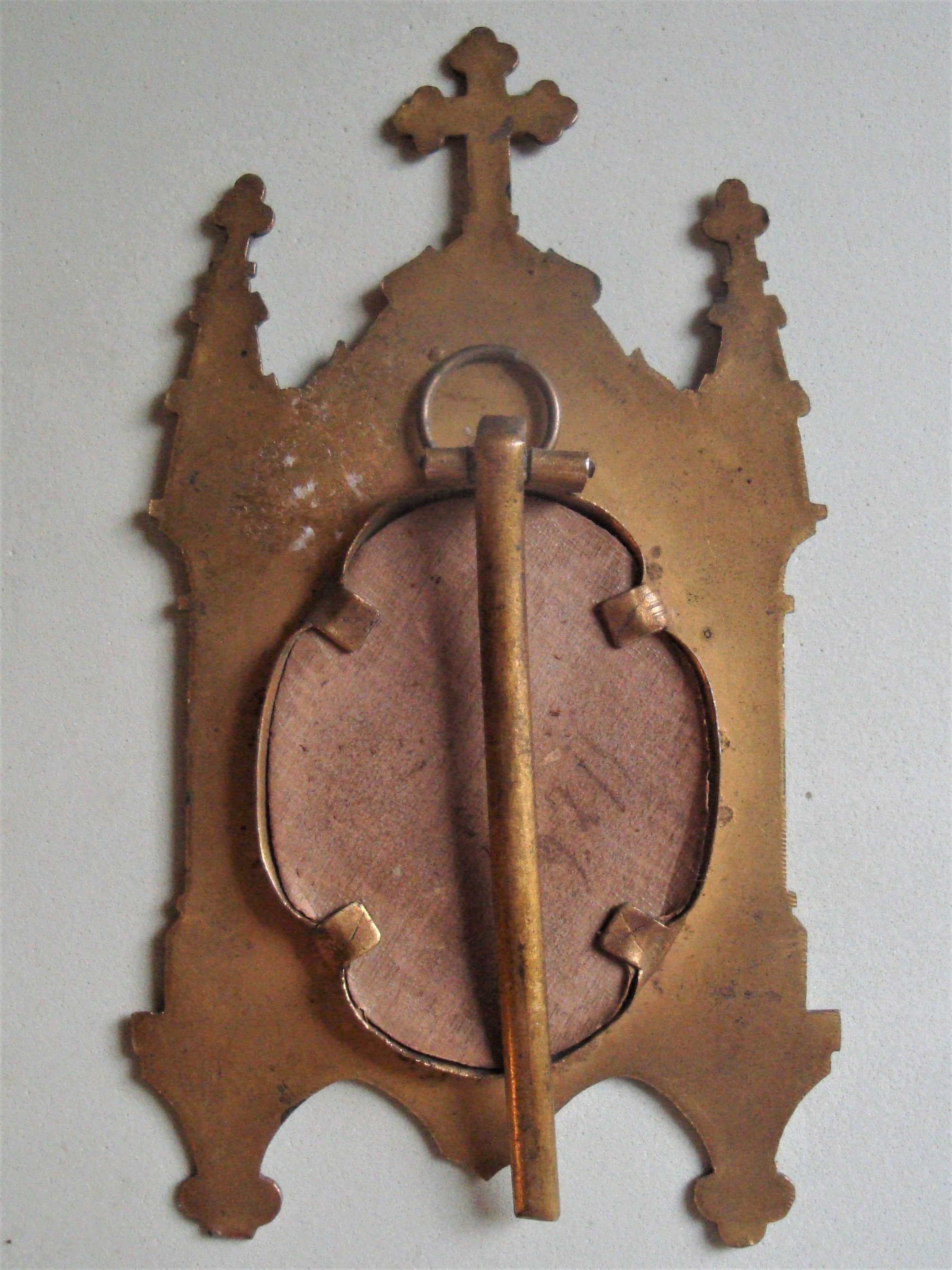 Old Religious Frame Virgin Mary - Etsy