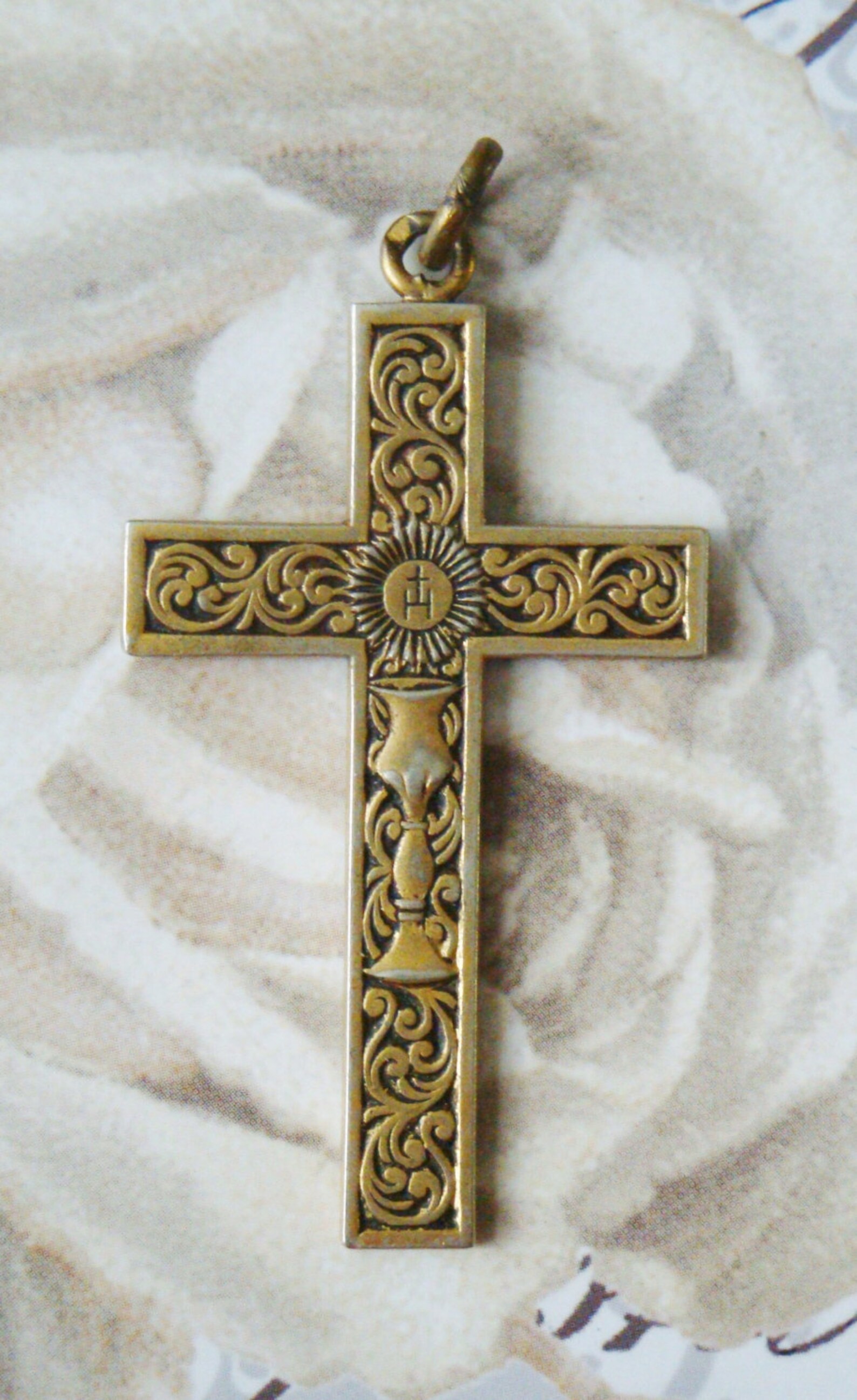 Superb Antique Ornate Cross - Etsy