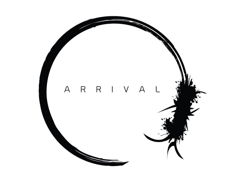Arrival movie poster art print film Minimalist movie | Etsy
