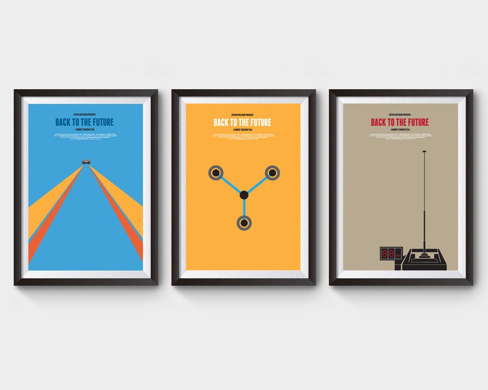 Back To The Future Trilogy Poster
