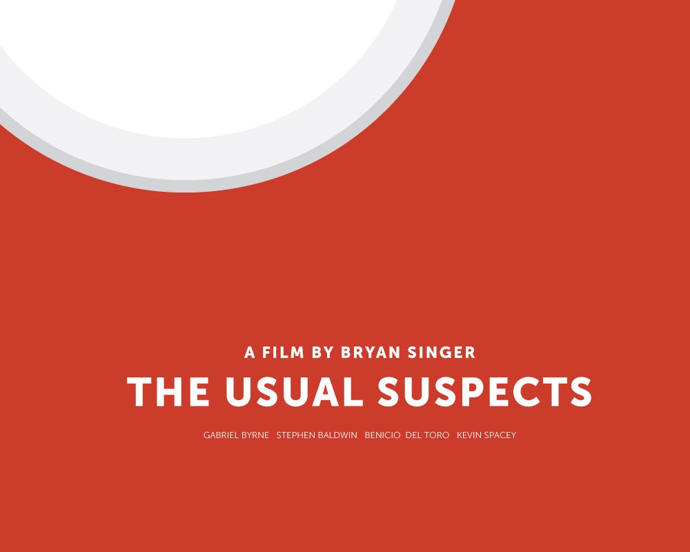 The Usual Suspects Poster