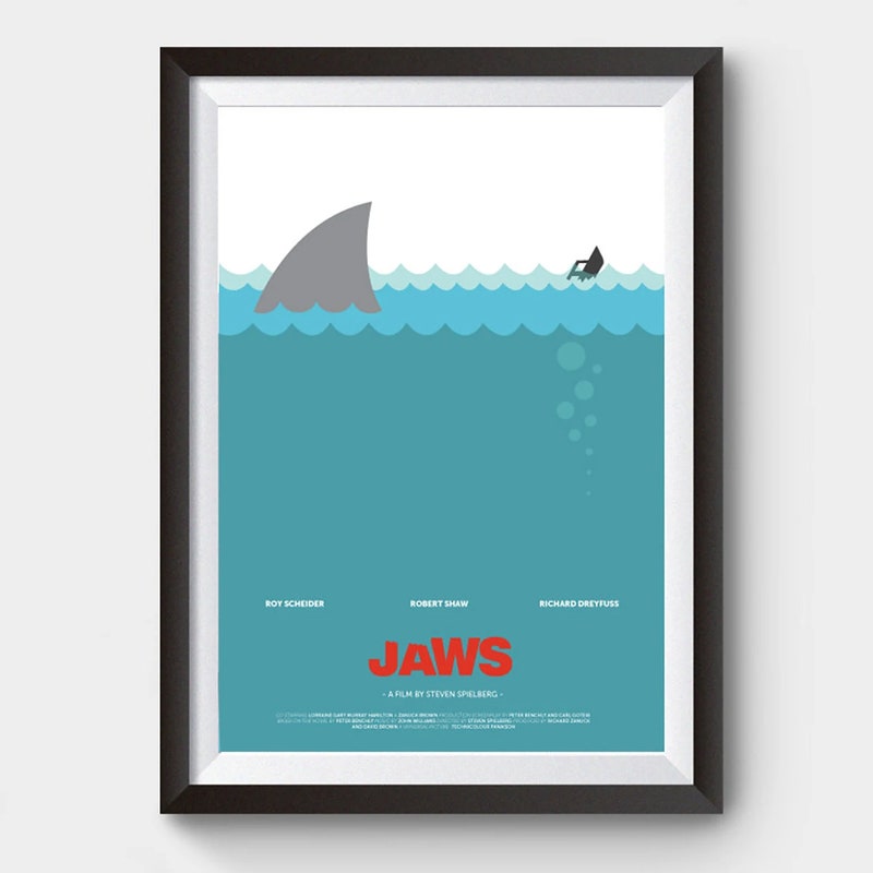 Jaws Poster - Etsy