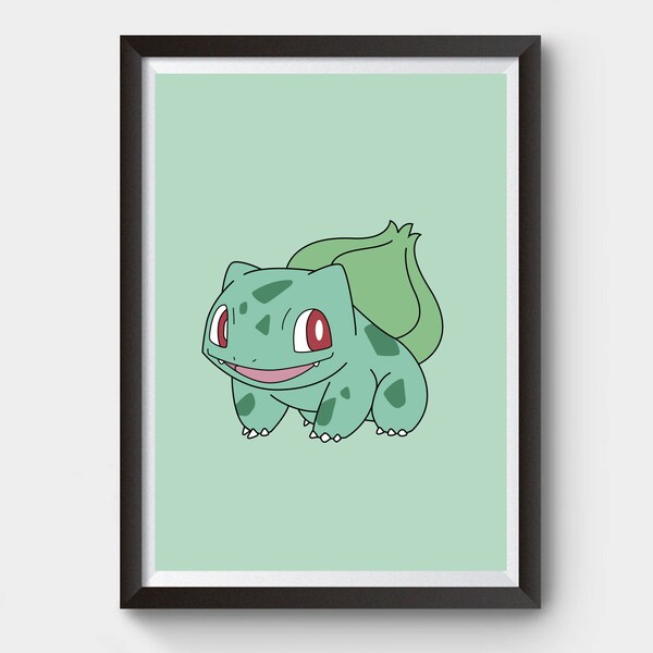 Bulbasaur Poster - Etsy