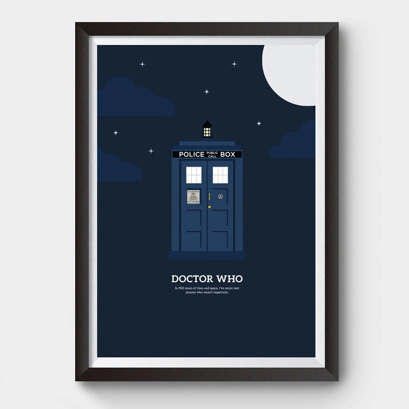 Doctor Who Poster - Etsy