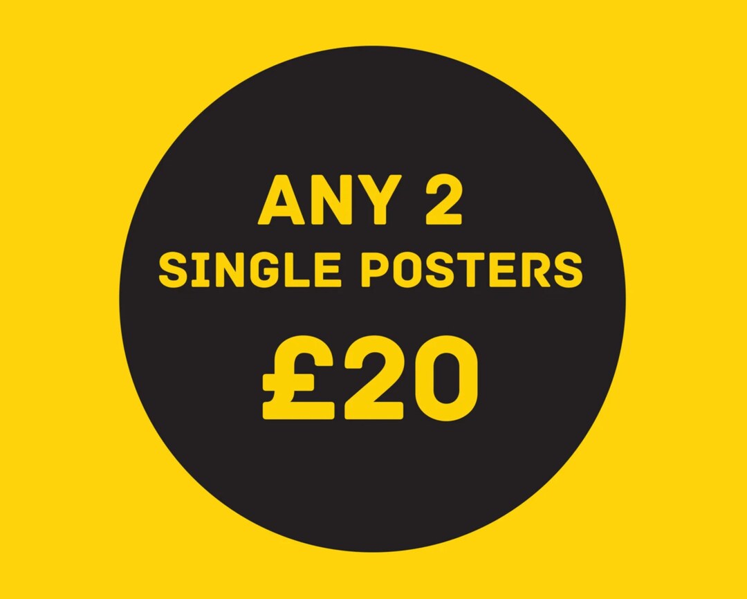 Any 2 Prints Special Offer, Movie Poster, Film Poster, Star Wars Poster ...