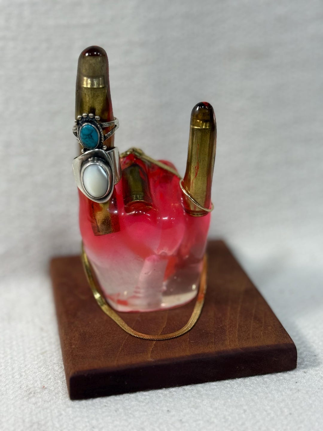 Rock & Roll Rocks! Bold Epoxy Bullet Casing Bookends - Etsy Canada