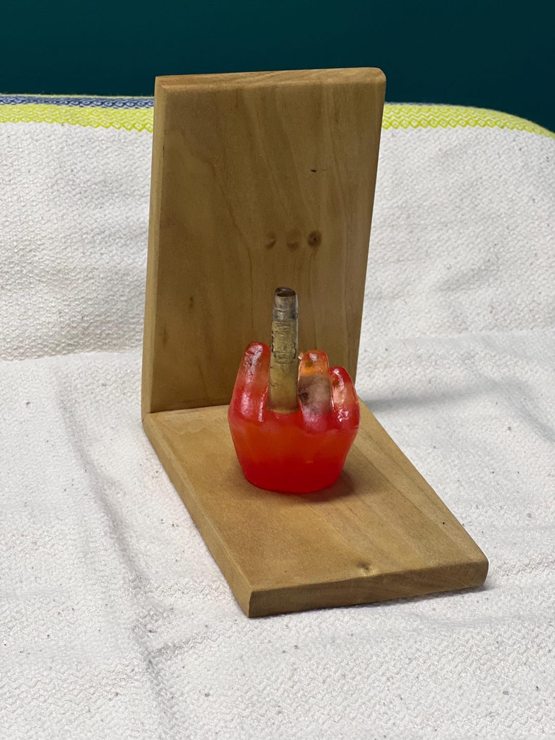 Red Middle Finger - Etsy