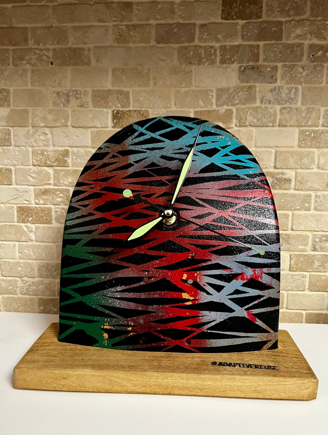 Upcycled Skateboard Clock - Etsy