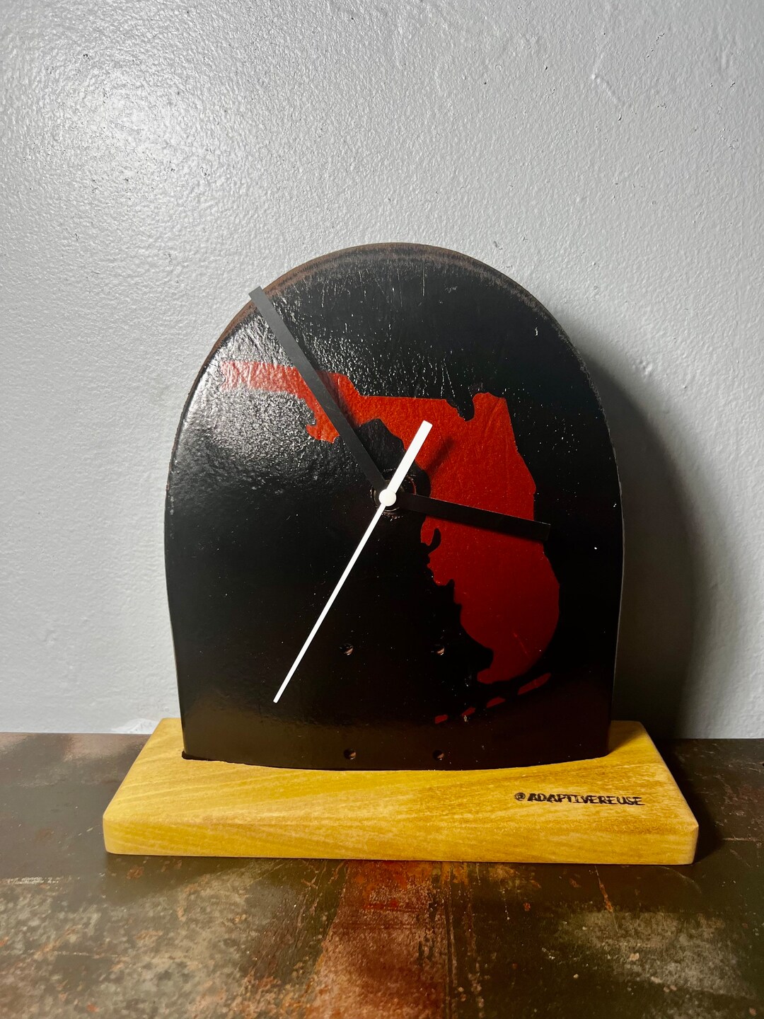 Upcycled Florida Skateboard Clock - Etsy
