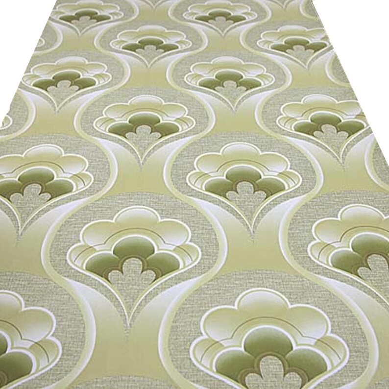 GEO FLORAL Mod Minimalist Adventure up VINTAGE Original 1970s - Etsy