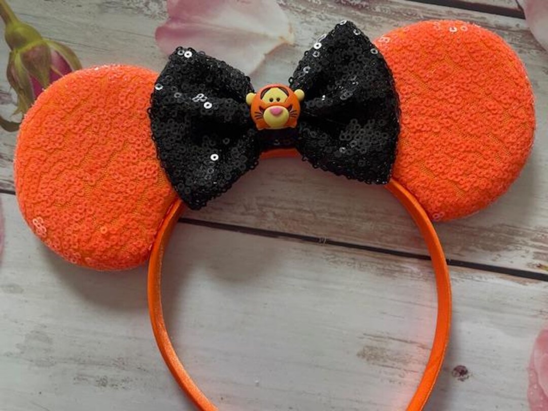 Tigger Mouse Ears Headband- Halloween Mouse Ears- Dress up Mouse- Party ...