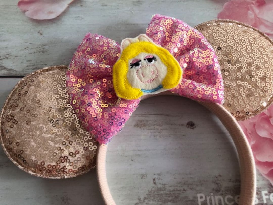 Piggy Mouse Ears Headband- Holiday-halloween Party Headband Ears - Etsy