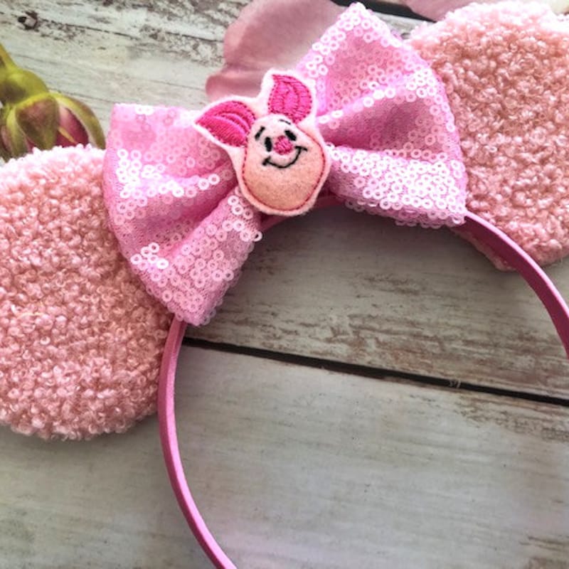 Fuzzy Headband With Ears - Etsy