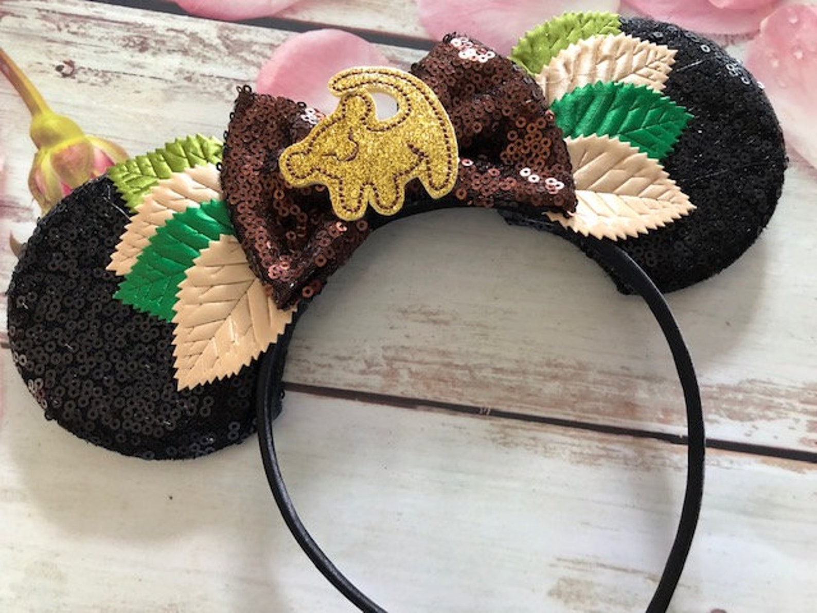The Lion King Inspired Mouse Ears Headband- Halloween Costume,party ...
