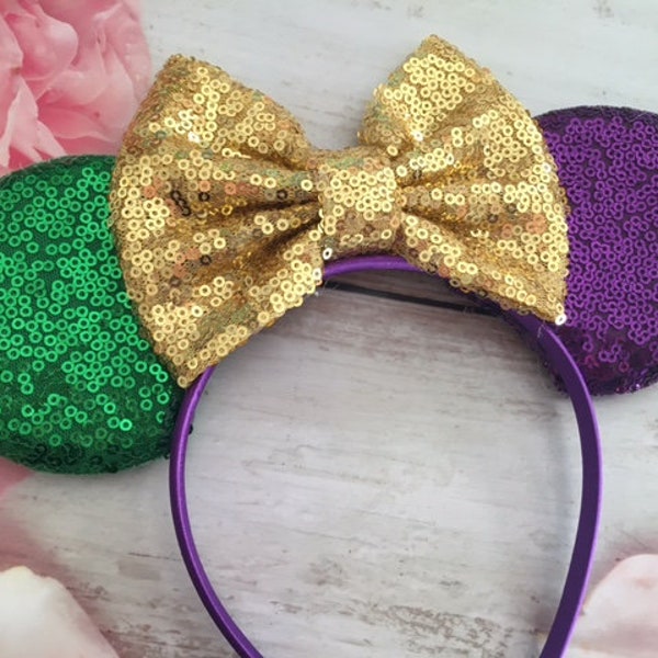 Mardi Gras Headband - Etsy