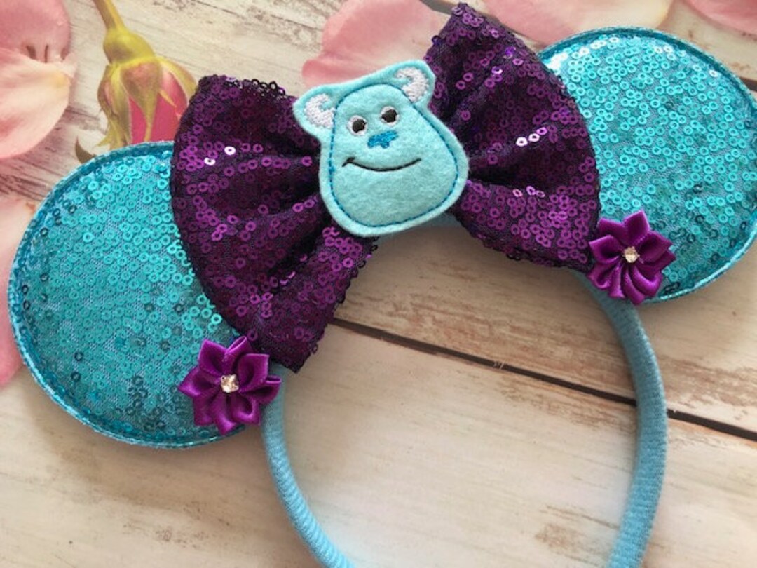 Sully Monster's Inc. Mouse Ears Headband-halloween Mouse Ears Party ...