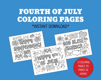 15 Patriotic Coloring Pages to Celebrate the 4th of July: Independence ...
