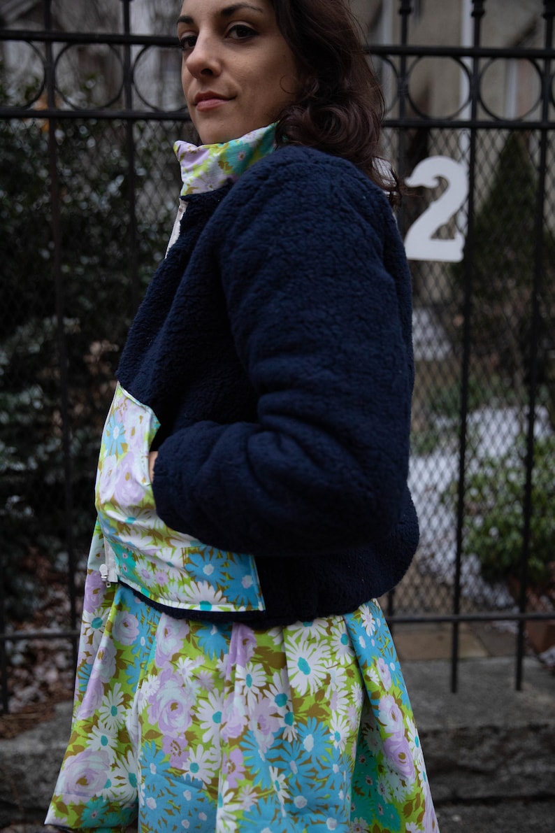 Women's Reversible Puffer Jacket Sewing Digital PDF Pattern / Size XS ...