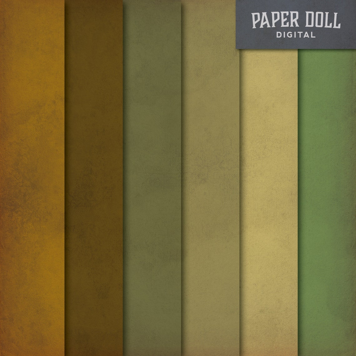 Earth Tone Digital Paper - Textured Scrapbooking Paper - Vintage Junk ...