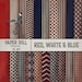 Vintage Patriotic Digital Paper – Red, White, and Blue (20 Sheets ...