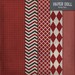 Crimson Digital Paper Red Digital Scrapbooking, Junk Journal Chevron ...