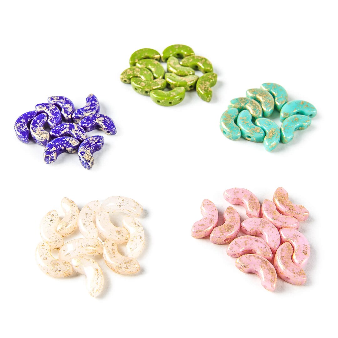 Arcos Par Puca Beads Splash Collection | Pack of 5 | 175 Beads - Etsy