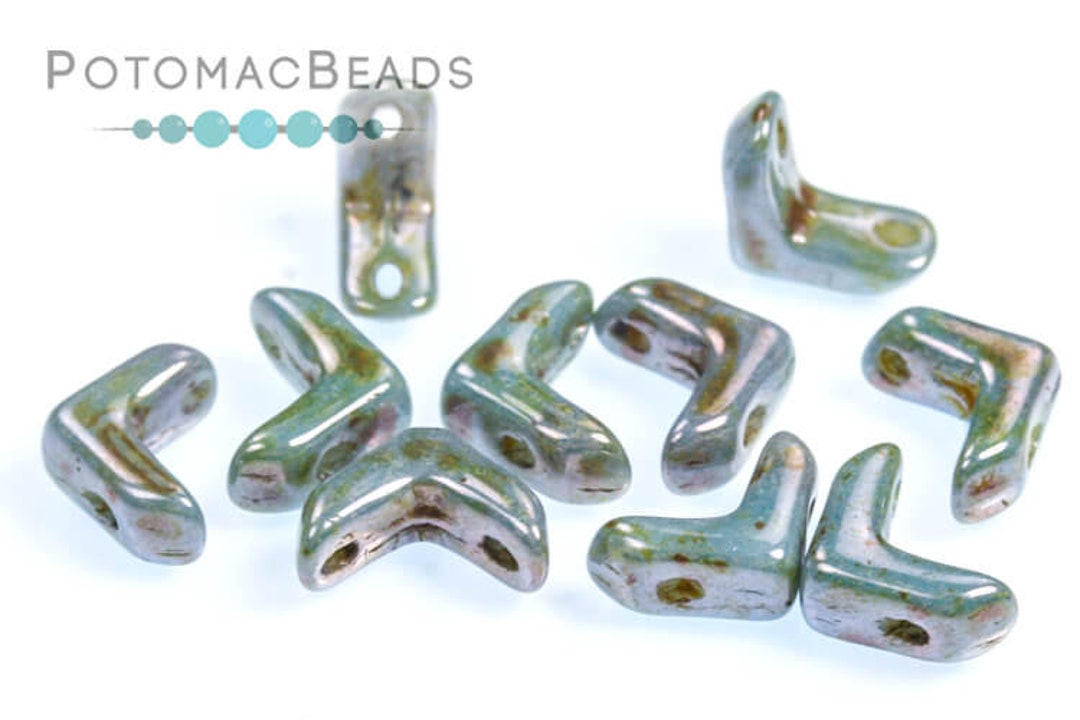 EVA® Beads - White Blue Luster (pack of 100) - Etsy