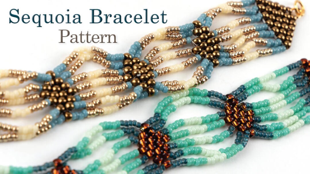 Sequoia Bracelet Pattern by Anna Taylor - Etsy