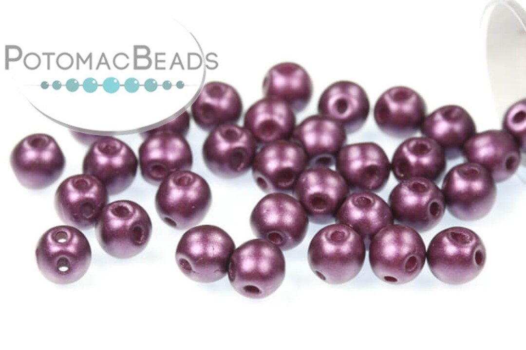 Rounduo® Mini Beads Pastel Bordeaux 4mm factory Pack of 600 - Etsy